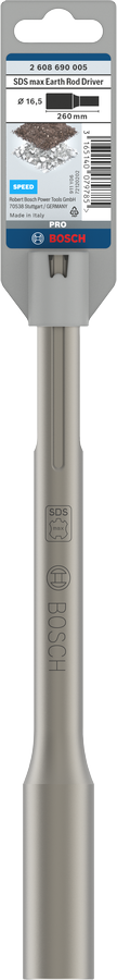 PRO SDS max Earth Rod Driver - Bosch Professional