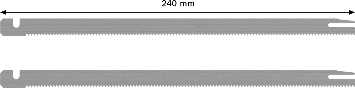 PRO Foam GSG 300 Rubber Cutter Blade Set - Bosch Professional