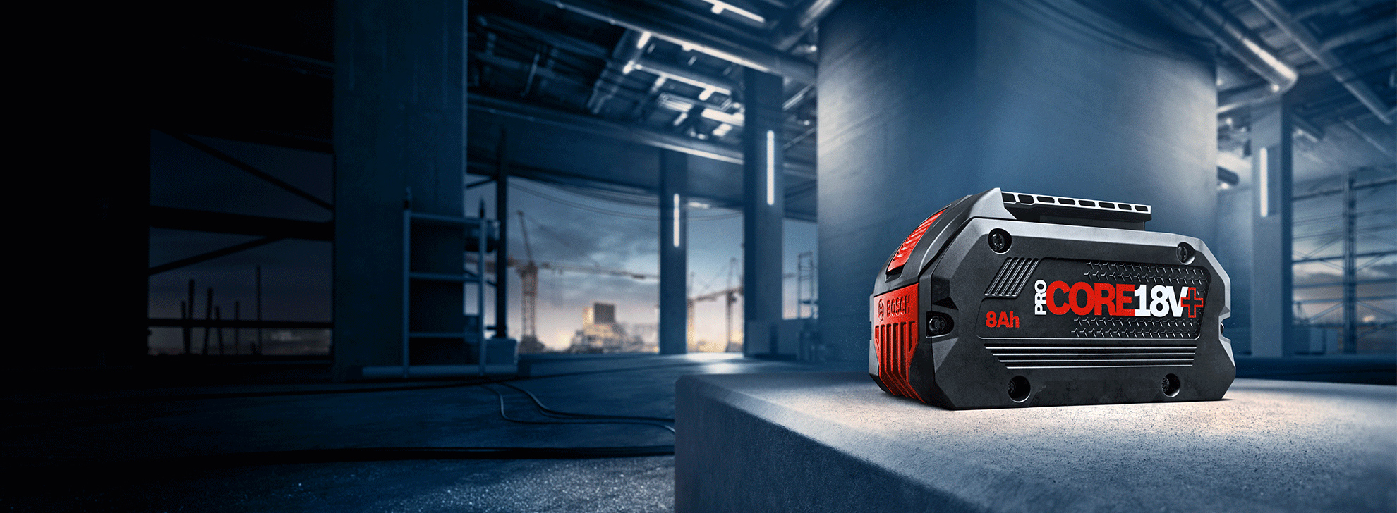 The new ProCORE18V+ 8.0AH | Bosch Professional